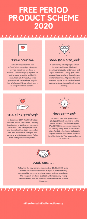 Free period products to be made available for Dorset pupils