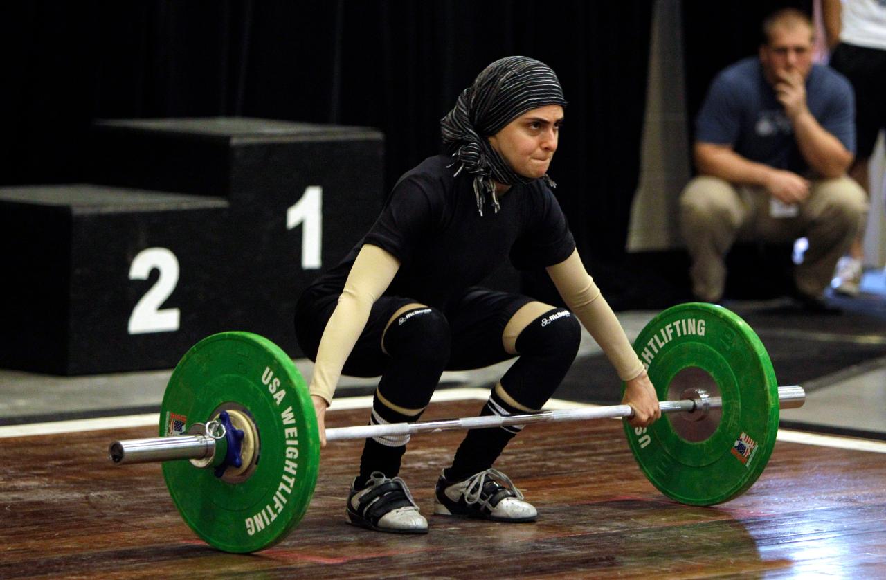 Muslim female weightlifter makes history Buzz MMP-Magazine