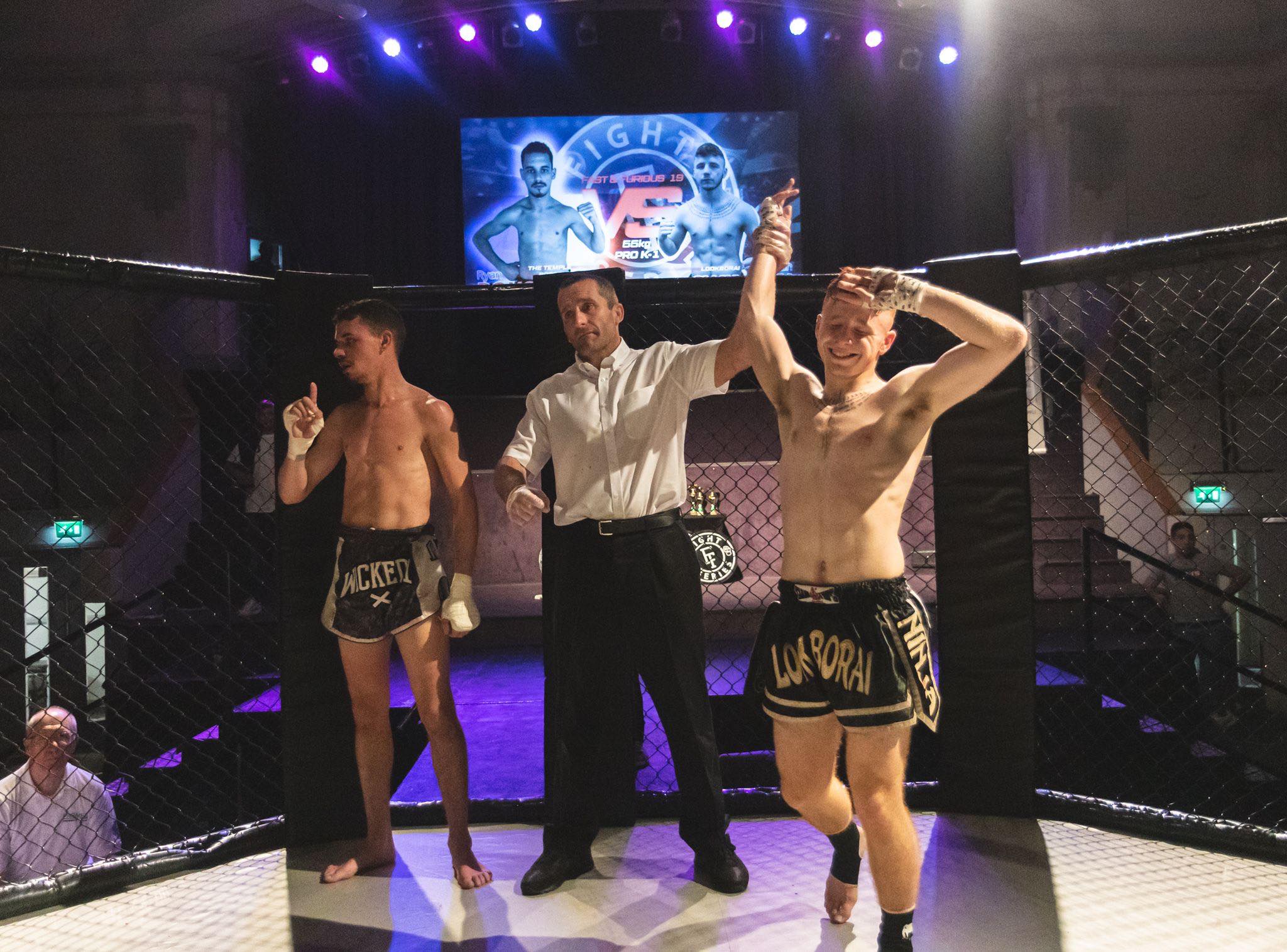 Jordan "Ginge" Swinton resumes proffesional training to prepare for April.