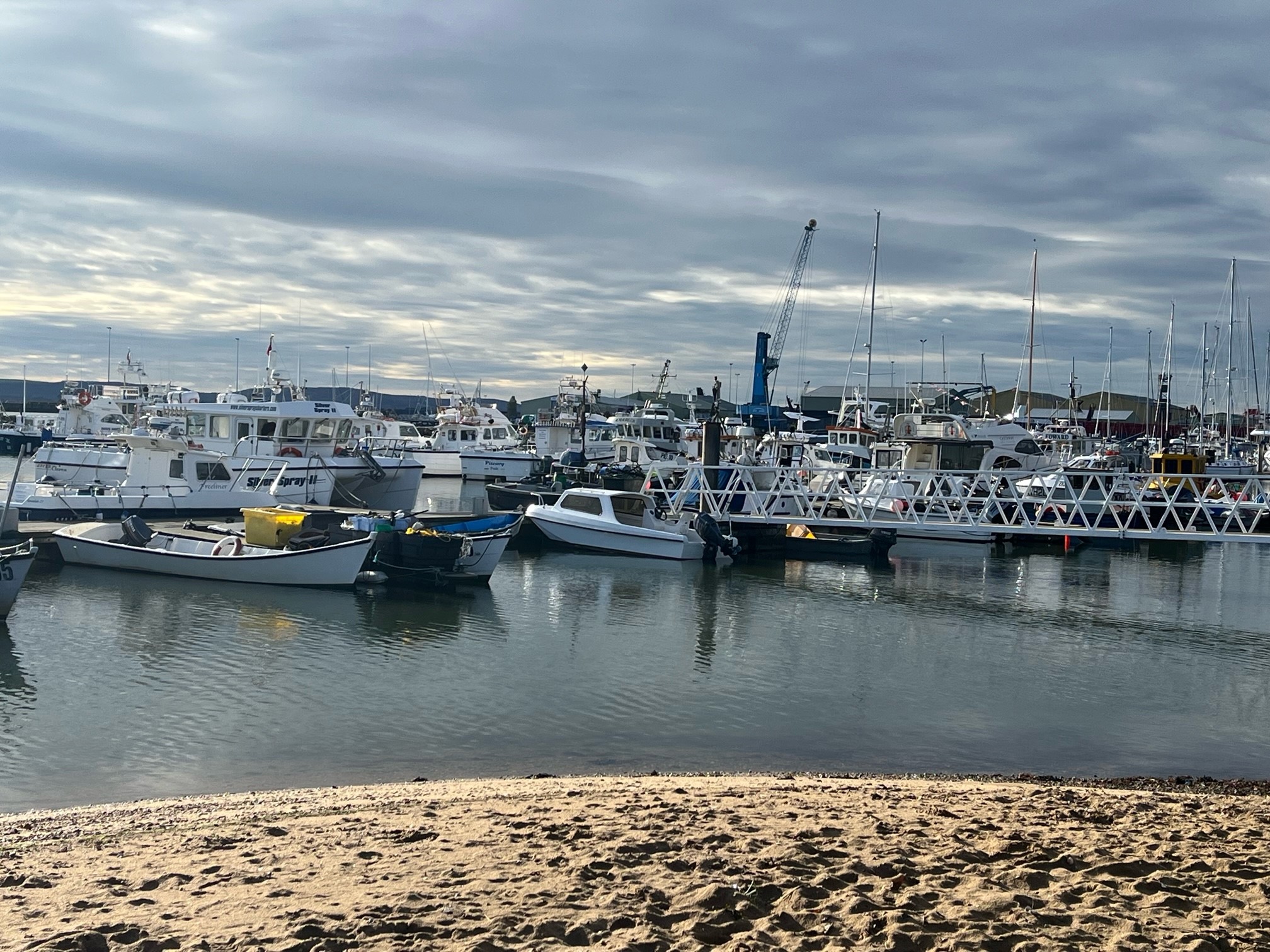Storm Ciaran continues to terrorise Poole Harbour