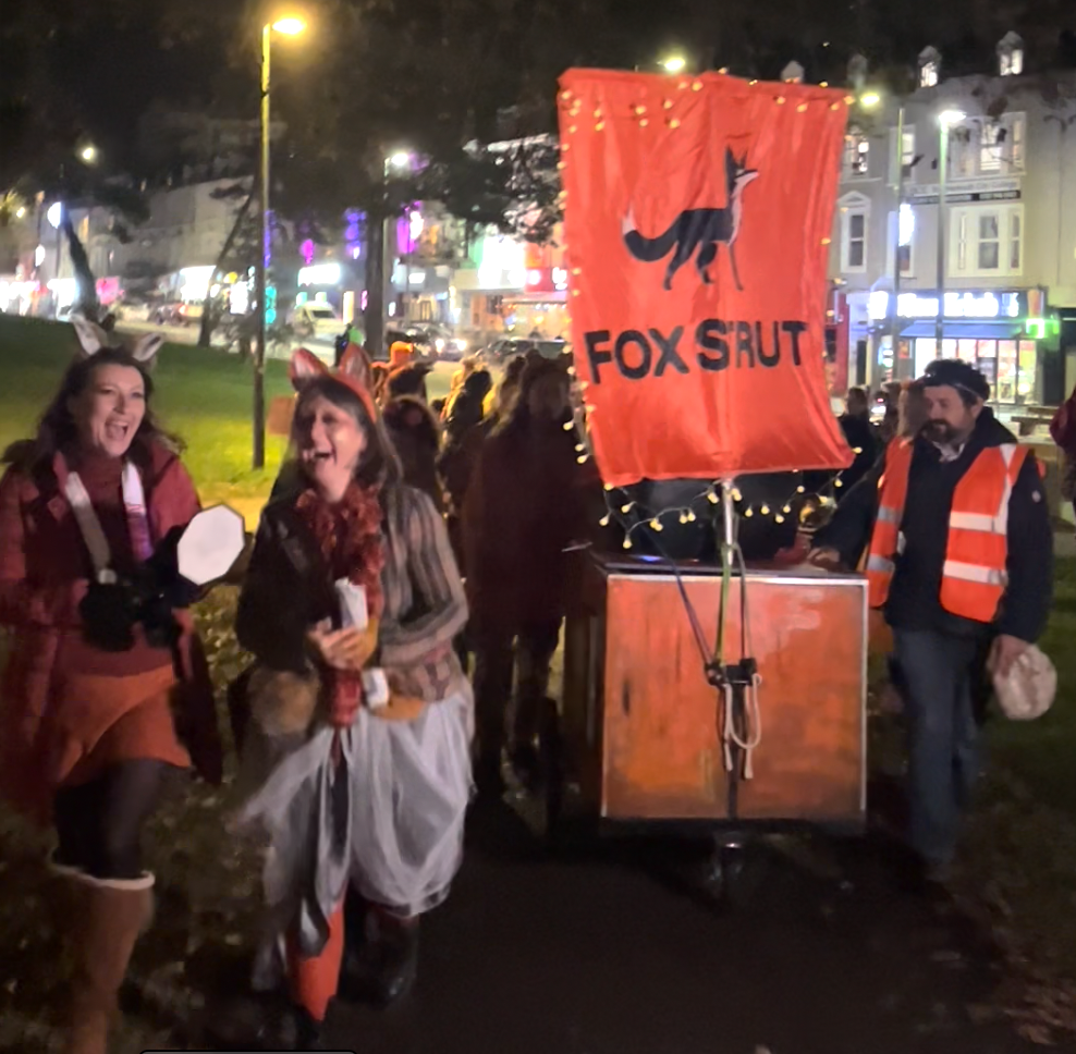 The UK’s first Fox Strut takes place in Bournemouth’s town centre