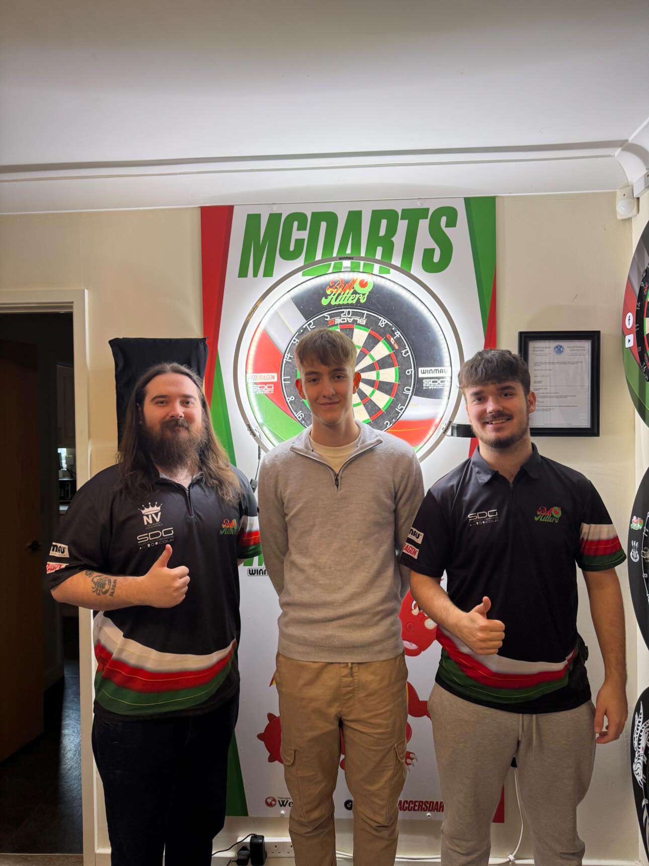 Brothers from Weymouth become social media sensations playing darts