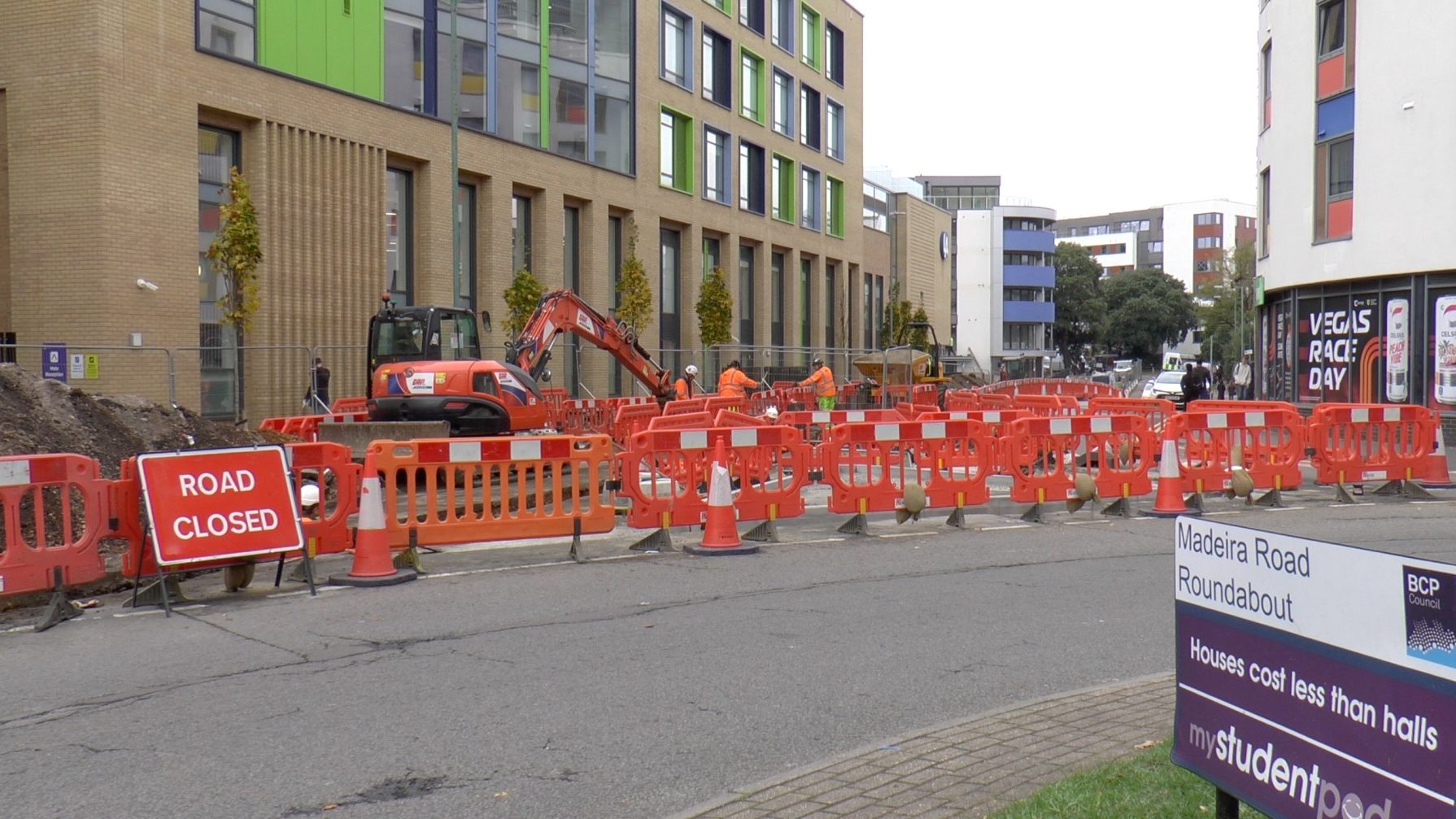 Road closures make it difficult for local school