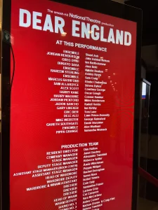 Olivier Award winning ‘Dear England’ tour kicks off in Southampton